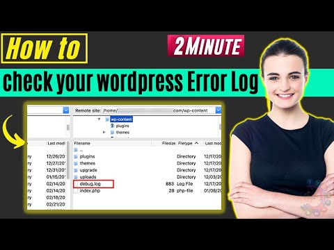 How to check your wordpress Error Log 2025