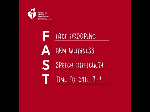 Spot a Stroke F.A.S.T and Call 9-1-1