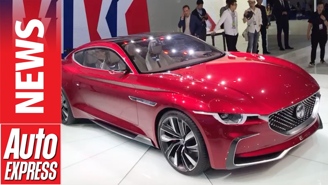 MG has a new sports car! E Motion concept revealed in Shanghai