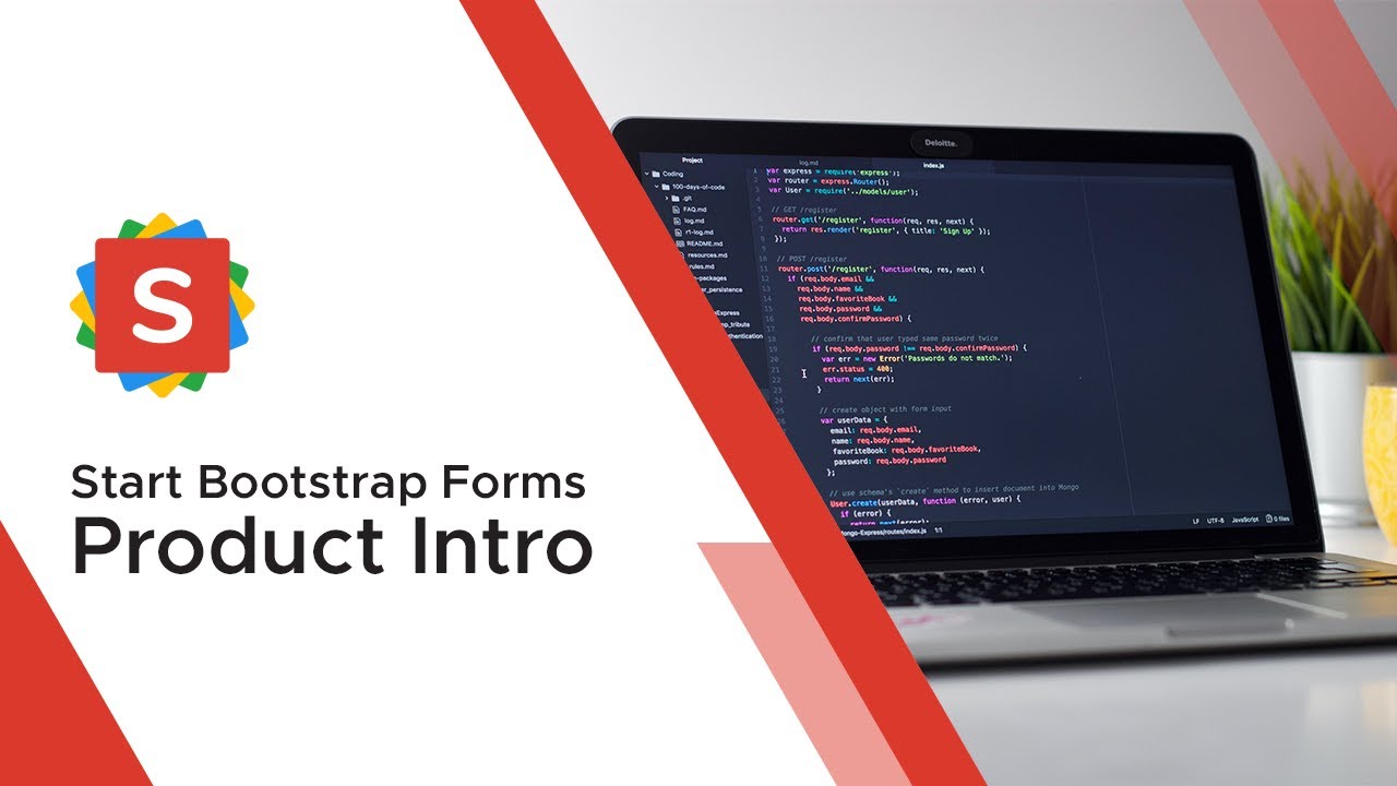 Start Bootstrap Forms Product Intro