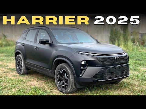 2025 Tata Harrier Stealth Edition What's New? Price, Features, Mileage