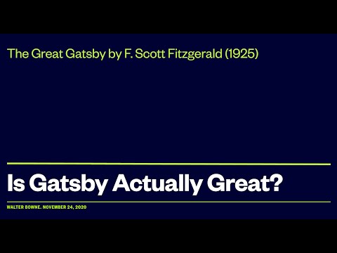 Is Gatsby Great?