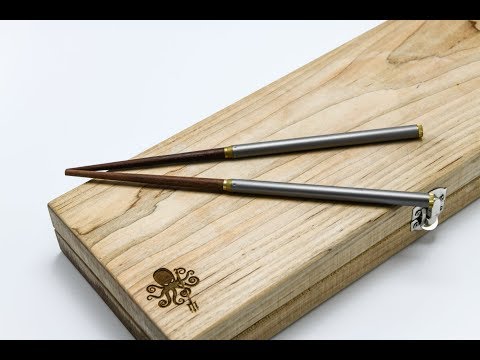 Prometheus Design Werx | Bougie chopsticks sure to wow