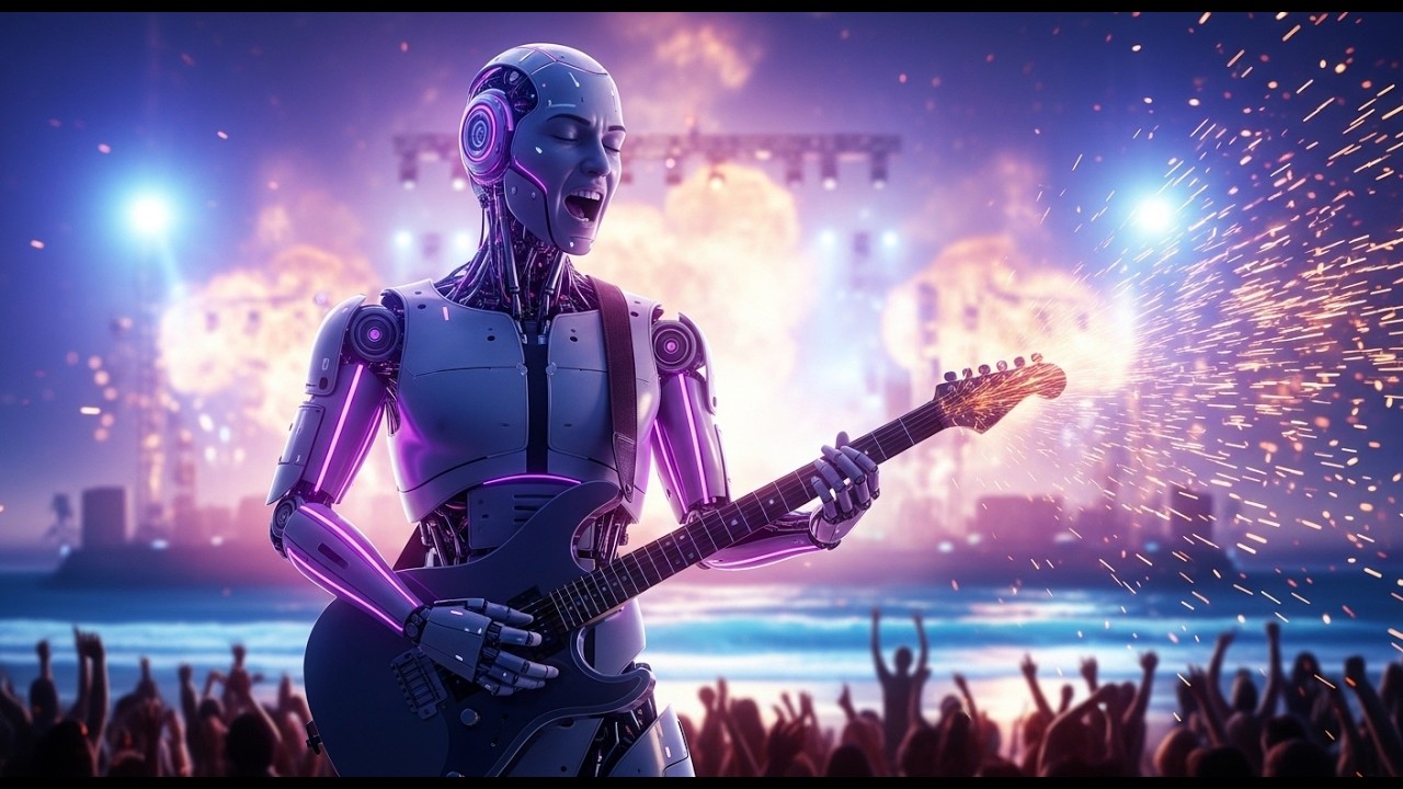 Robots Built a Massive Oceanfront Concert Stage in One Night | AI Factory Documentary