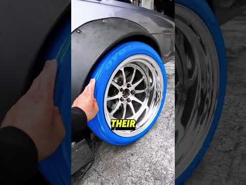 Toyo Tire's PRICELESS blue drift tires!