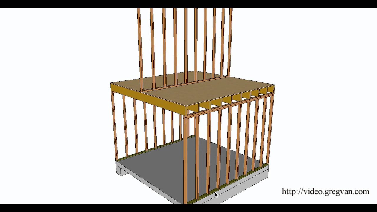 Structural Floor Framing Examples For Supporting Walls – Part One