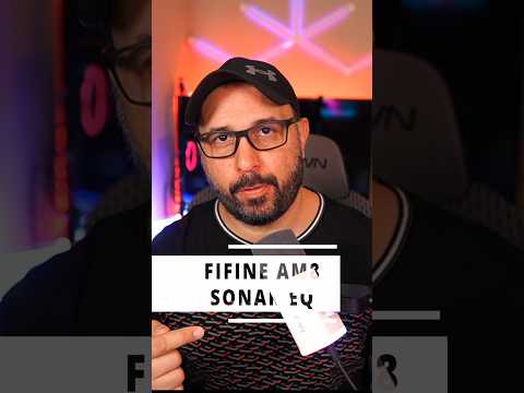 How to make the FIFINE AM8 sound like a PRO with SONAR!!