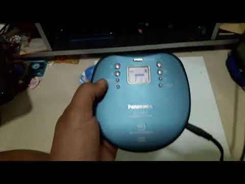 ทดสอบ CDพกพาเสียงดีอ่านกระจายกันสะเทื่อนดีเยี่ยม PANASONIC SL-CT570 MADE IN JAPAN