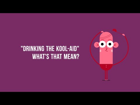 "Drinking the Kool-Aid" - What's that mean?