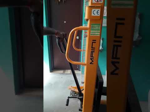Semi Electric Stacker - Semi Electric pallet Stacker Latest Price ...