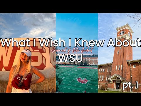 5 Things I Wish I Knew About WSU as an out of state student
