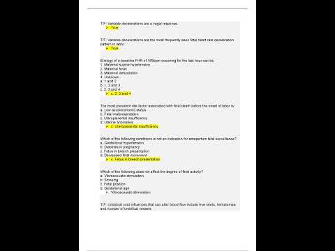 NCC EFM PRACTICE EXAM NEW UPDATE 100 VERIFIED ANSWERS DOWNLOAD TO SCORE AN A