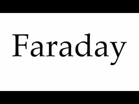 How to Pronounce Faraday