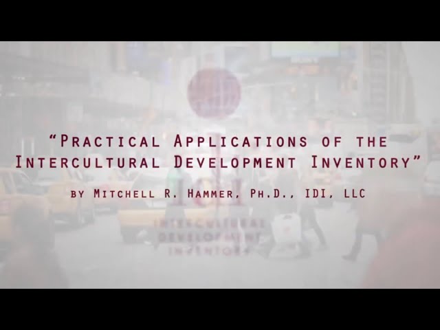 Understanding the Intercultural Development Inventory: A Guide to ...