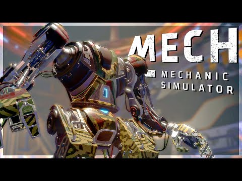 Cleaning and Repairing Robots for Major Profits - Mech Mechanic Simulator