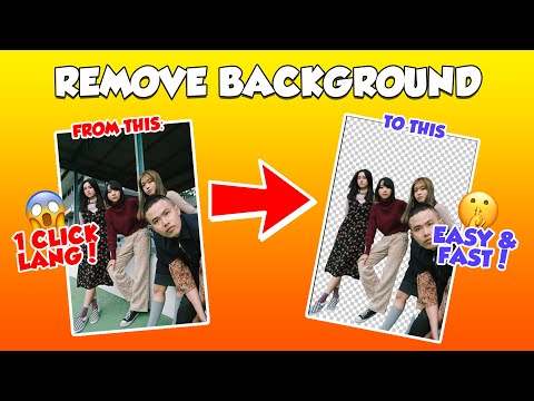 HOW TO REMOVE BACKGROUND OF A PHOTO OR IMAGE (2024) | PANO TANGGALIN ANG BACKGROUND SA PICTURE