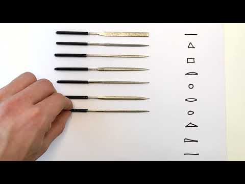 EEMANN TECH DIAMOND FILE SET | Cesar-Shop