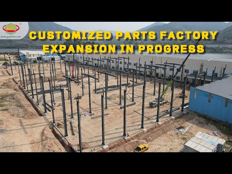 Guanhui new plant starting installation--bridge crane and gantry crane