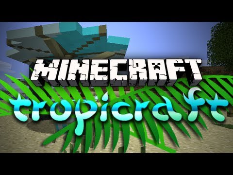 Minecraft Mod Showcases - Tropicraft! (NEW REALM, VOLCANOES, POISONOUS MOBS)