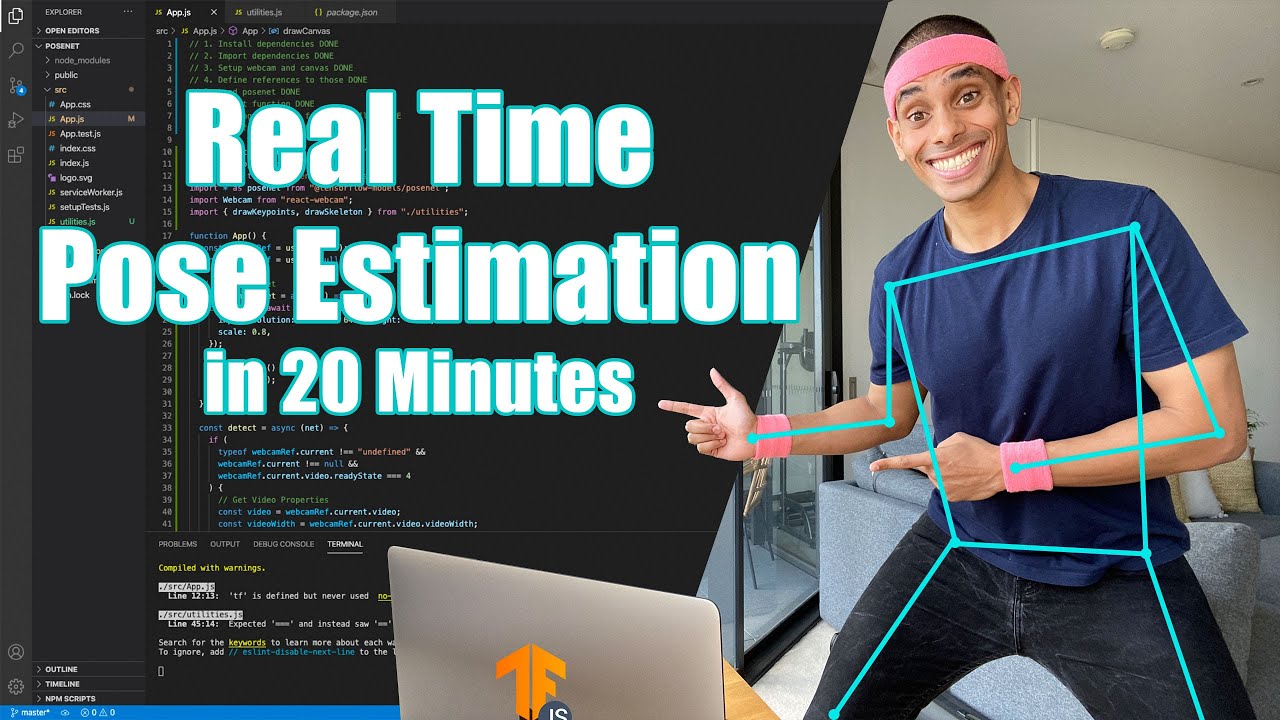 Real Time Pose Estimation with Tensorflow.Js and Javascript