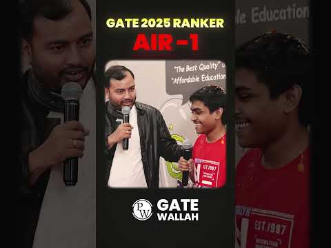 MOCK TEST IS IMPORTANT in GATE Exam Preparation | GATE 2025 AIR 1 #PW #GATEResult2025