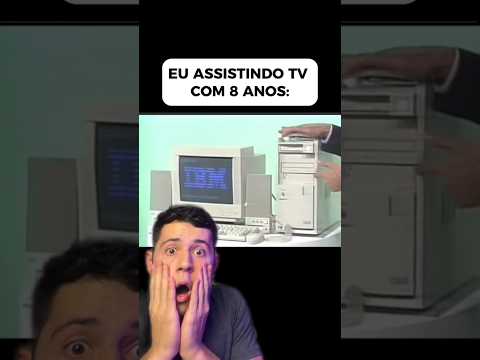 Eu assistindo TV com 8 anos #mundoitech #tecnologia #brasil #pc #gamer #tv #computador #pcgamer