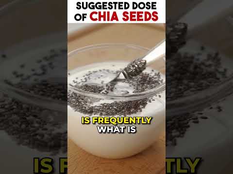 How much CHIA SEEDS should you consume? #Sugarmds.com