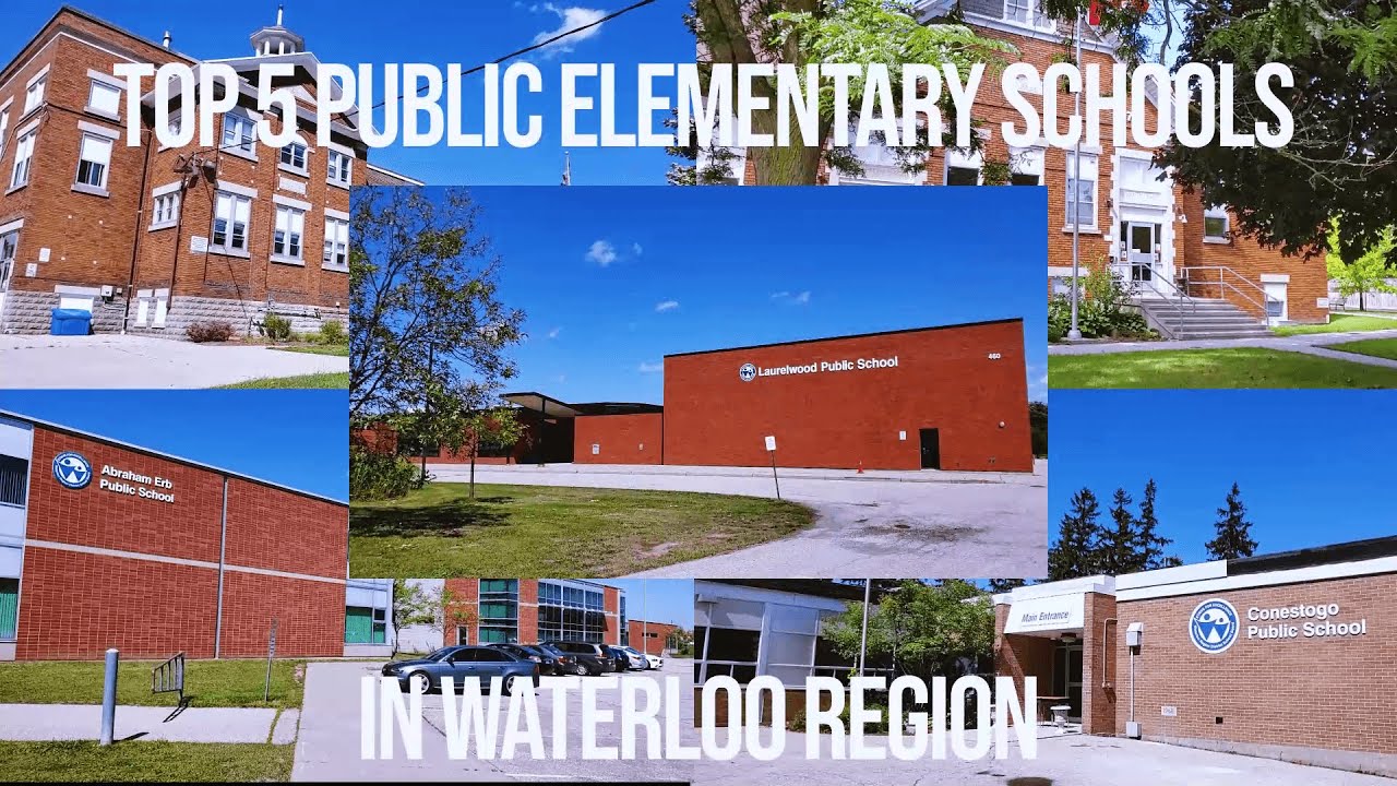 THE TOP 5 PUBLIC ELEMENTARY SCHOOLS IN WATERLOO REGION!! 🏫👏