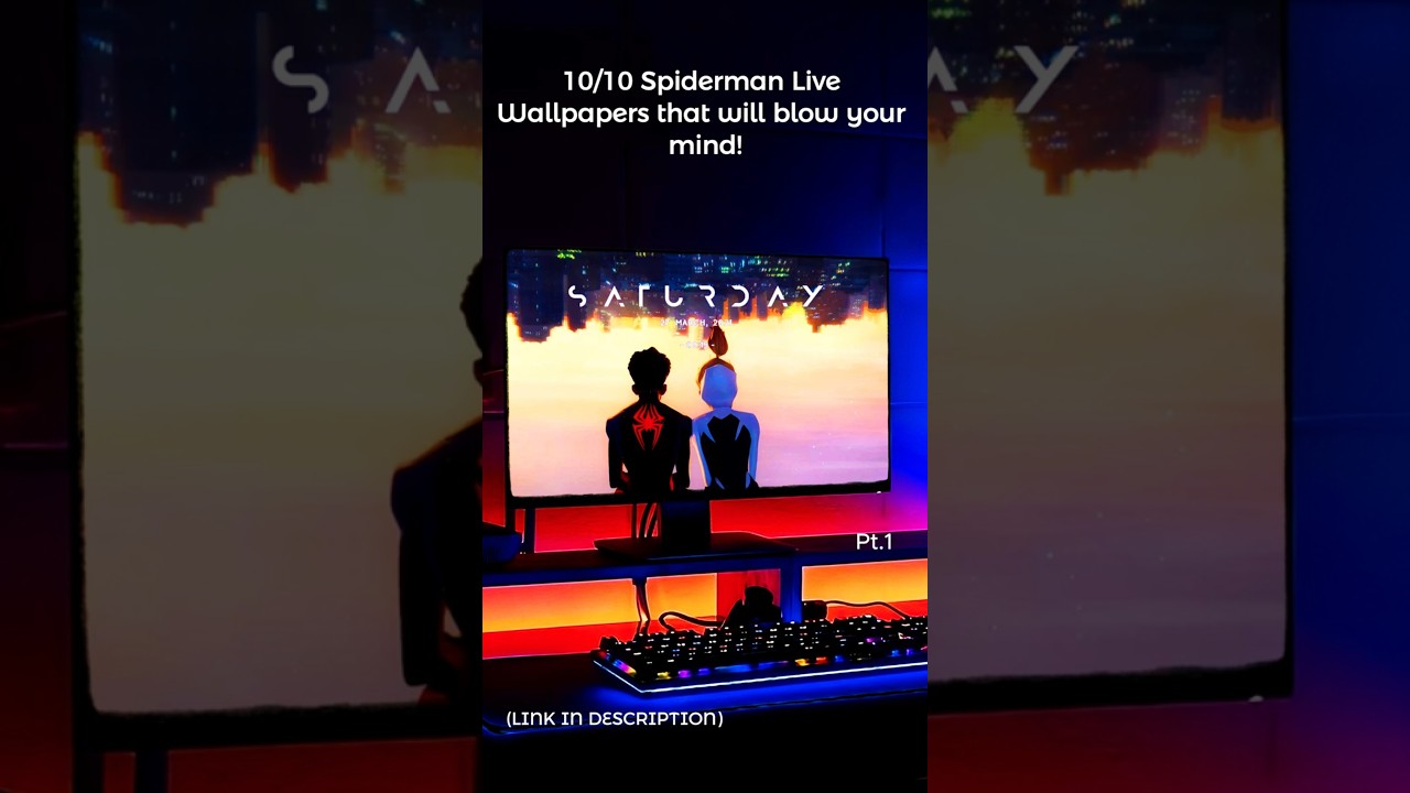 10/10 Spiderman 4k Live Wallpapers that will blow your mind | Part 1 | Free to Download