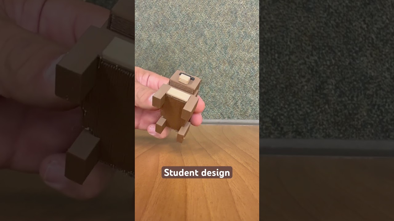 Student design #3ddesigns #tinkercad #3dmodels #tutorial #minecraft