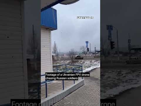 Ukrainian FPV Chasing Russian Soldiers. You Know the Outcome 💥