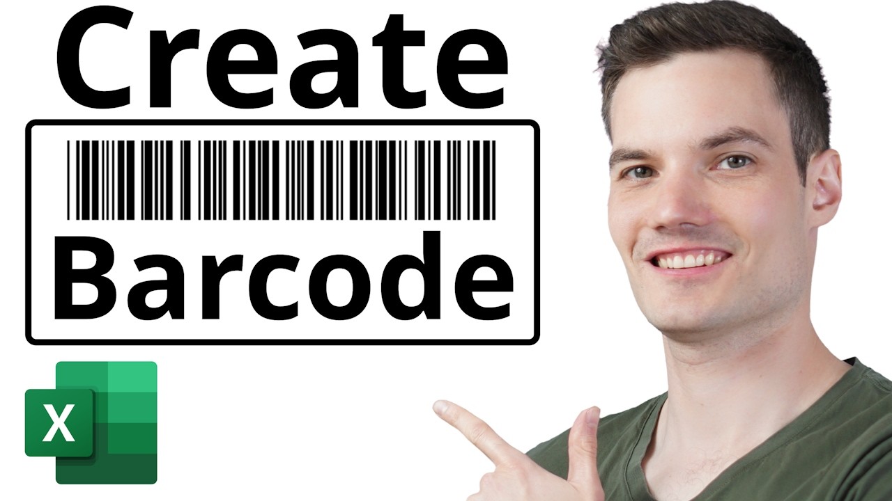 Create Free Barcodes in Excel Without Installing Anything