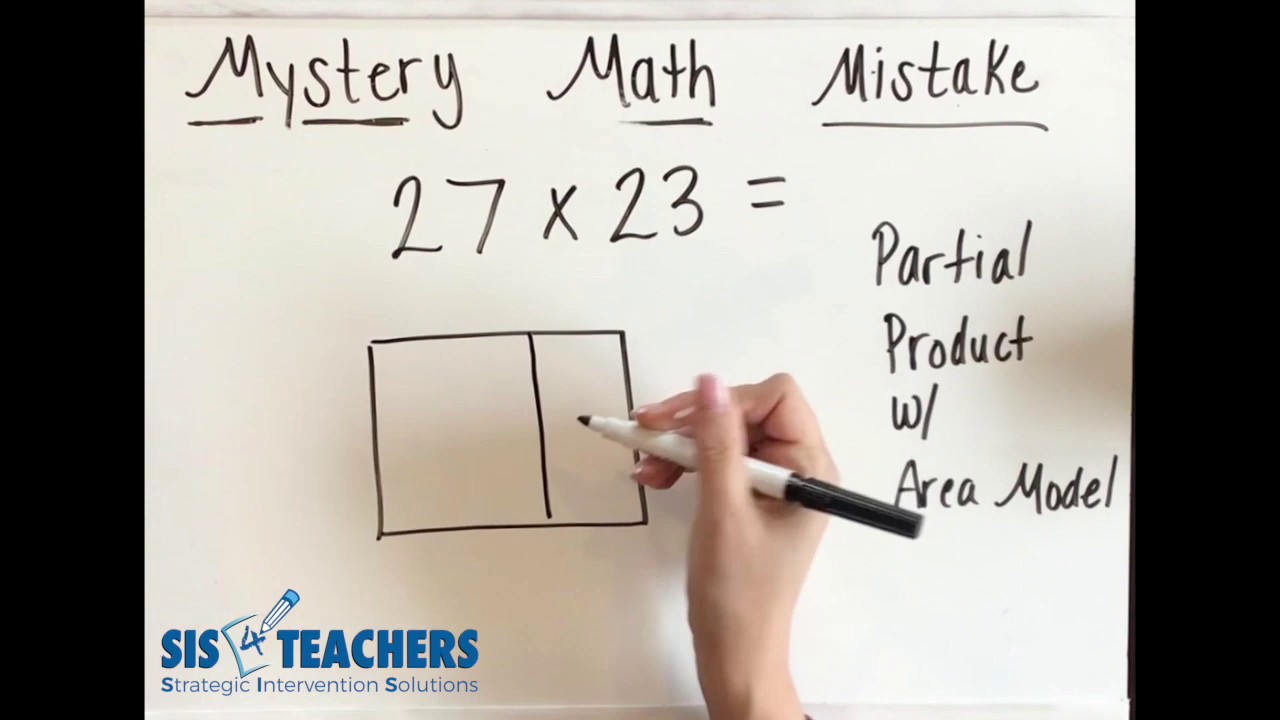 Mystery Math Mistake - Multiplication
