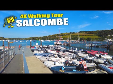 Salcombe - Devon UK - 4K Walking Tour