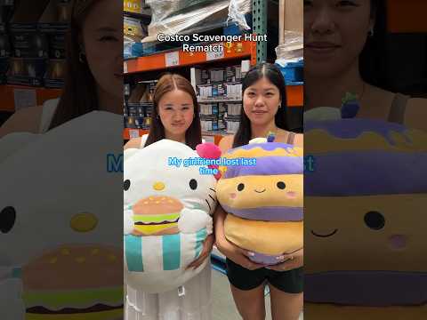 Costco Scavenger Hunt Rematch🏆 #couple #couplegoals #girlfriend #sister #familytime #funny #game