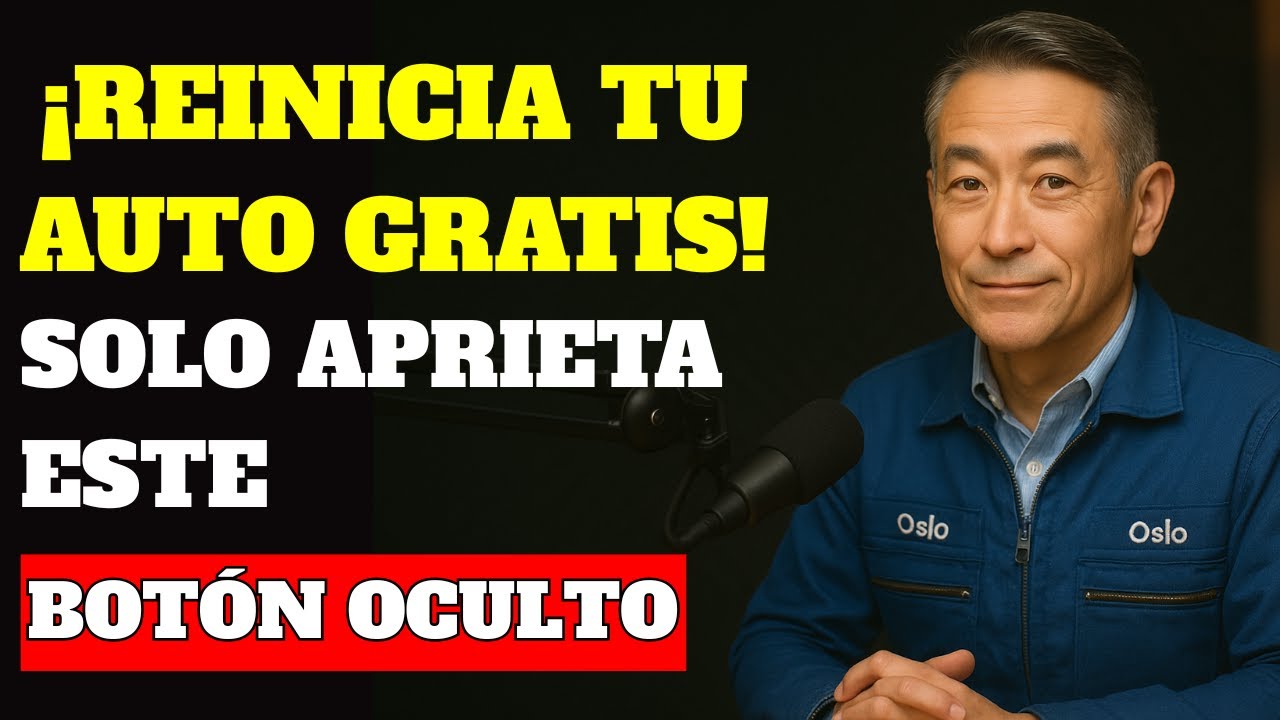 Mecánico Japonés: Este Botón ARREGLA el 99% de PROBLEMAS de tu Auto GRATIS