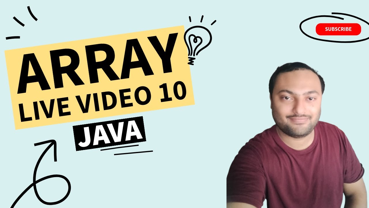 Java Live Video 10| Array