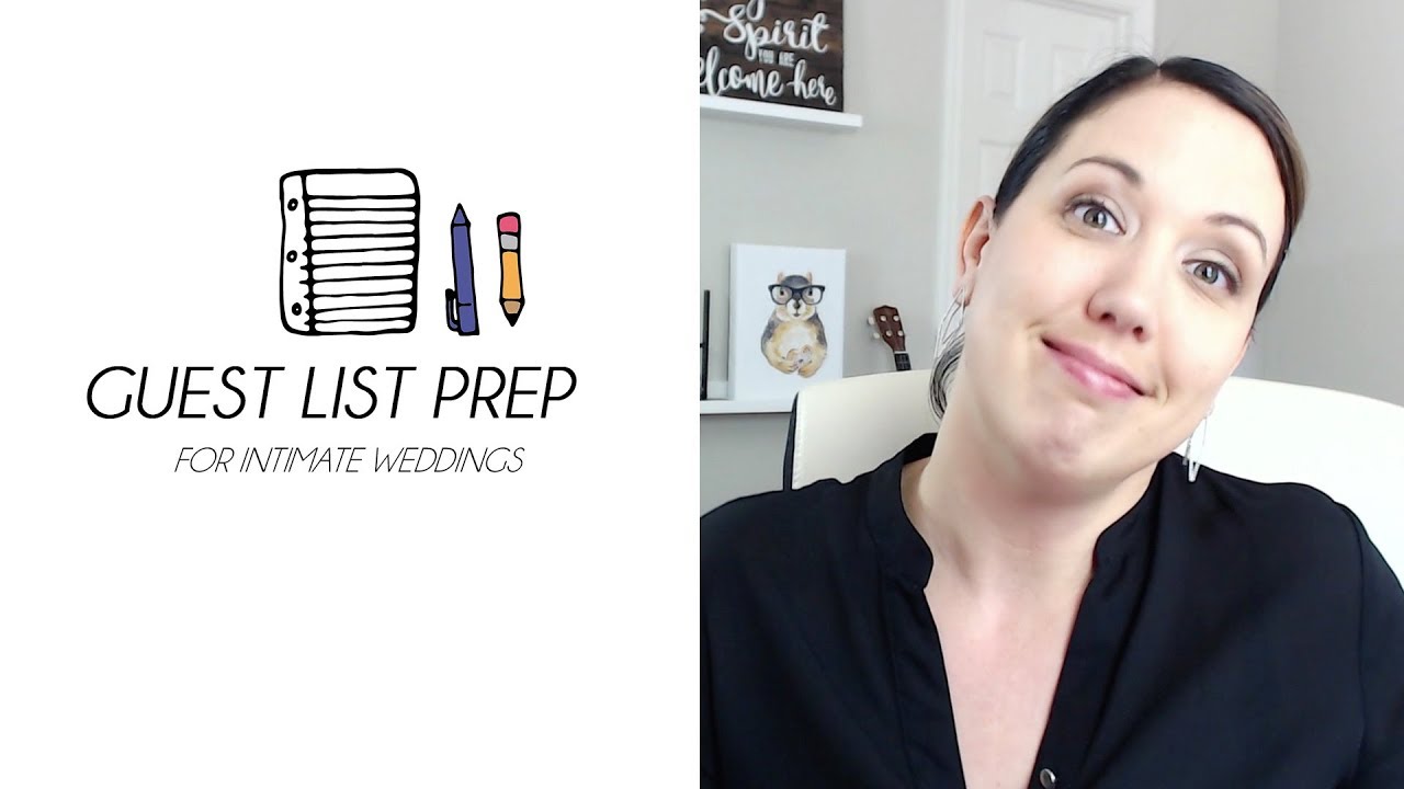 Guest List Prep For Intimate Weddings