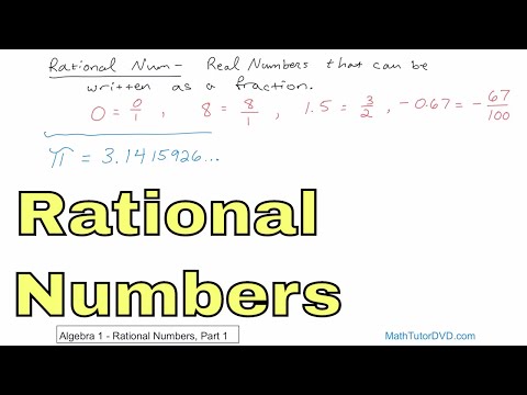 01 - What is a Rational Number? - Part 1