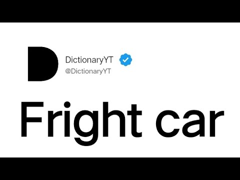 Freight car Meaning in English