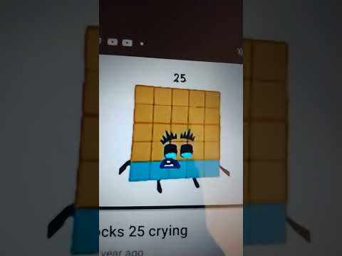 number block 25 crying 0%