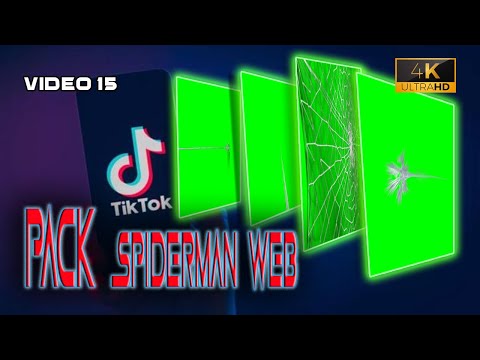 Video no 15. PACK TIK TOK SPIDERMAN WEB GREEN SCREEN AND BLACK SCREEN NO COPYRIGHT. TELARAÑA GRATIS