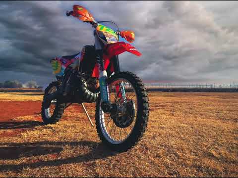 Bike with Storm Clouds gif background