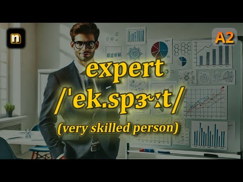 [n] Expert meaning (very skilled person) with 5 examples