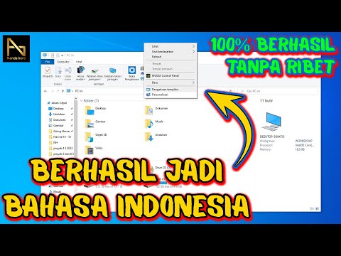 Cara Mengubah Bahasa Laptop ke Bahasa Indonesia | Ganti Bahasa Windows