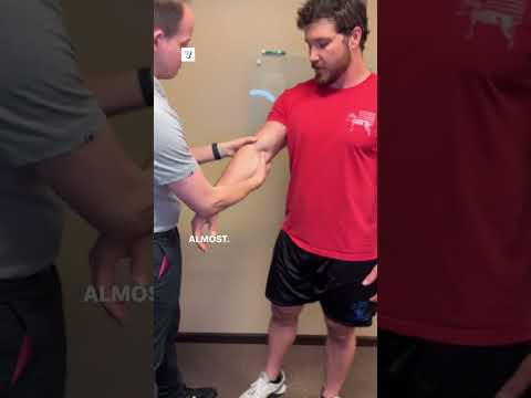 Bicep pain from lifting weights