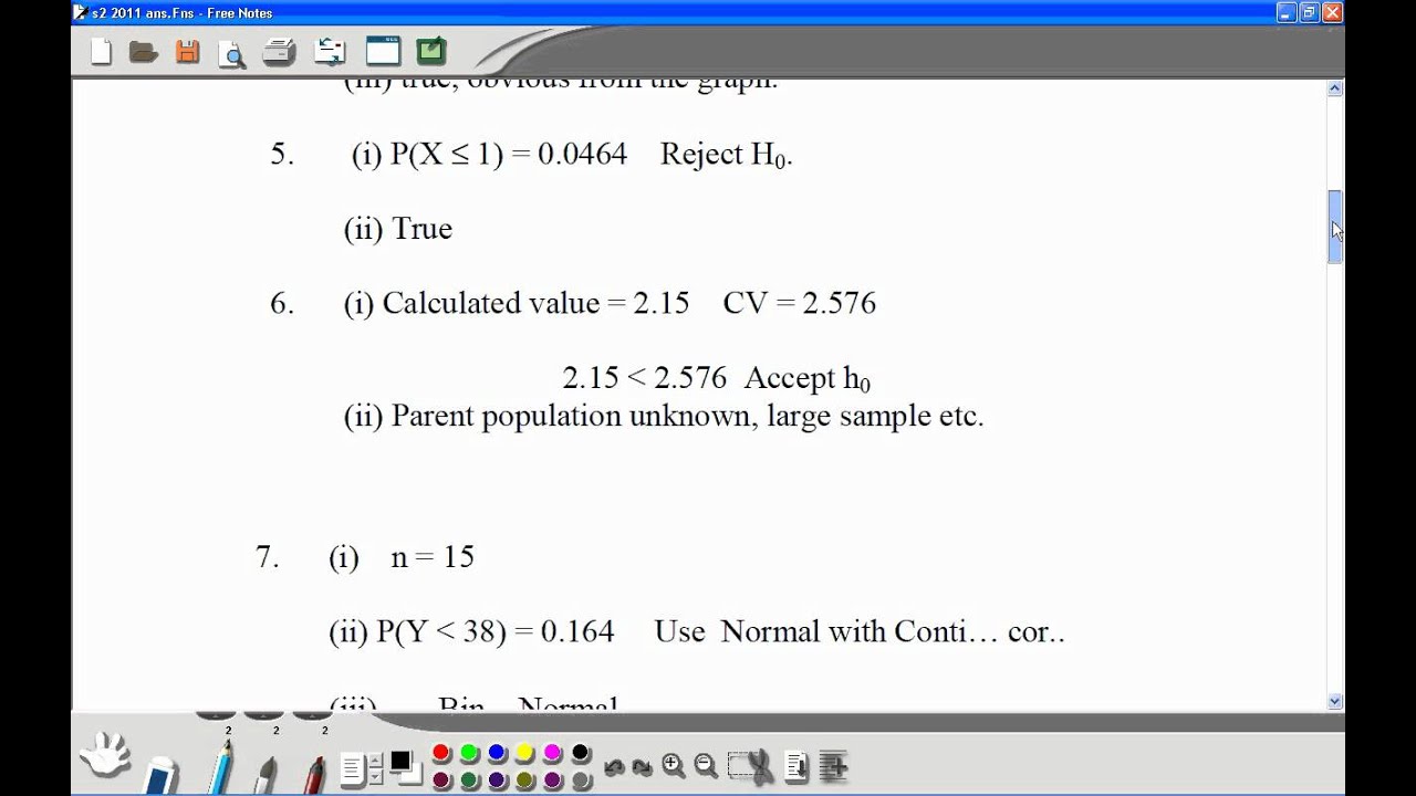 OCR S2 June 2011 Answers.wmv