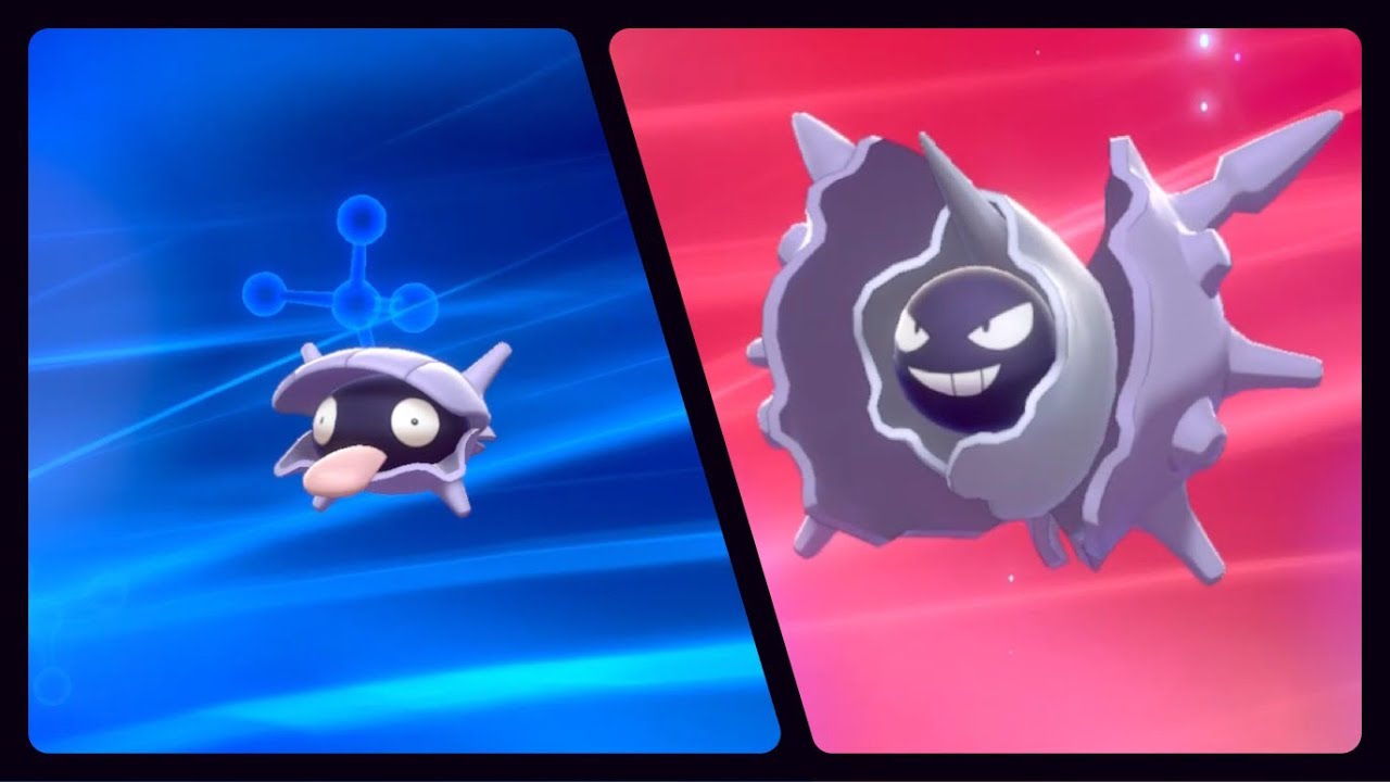 SHELLDER EVOLVED INTO CLOYSTER (POKEMON SHIELD)