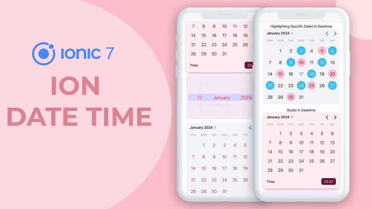 Ionic Ion-Date Time complete guide
