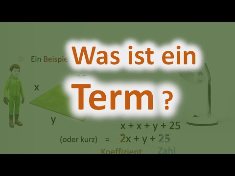 Was ist ein Term? - Grundlagen und Beispiel - einfach erklärt